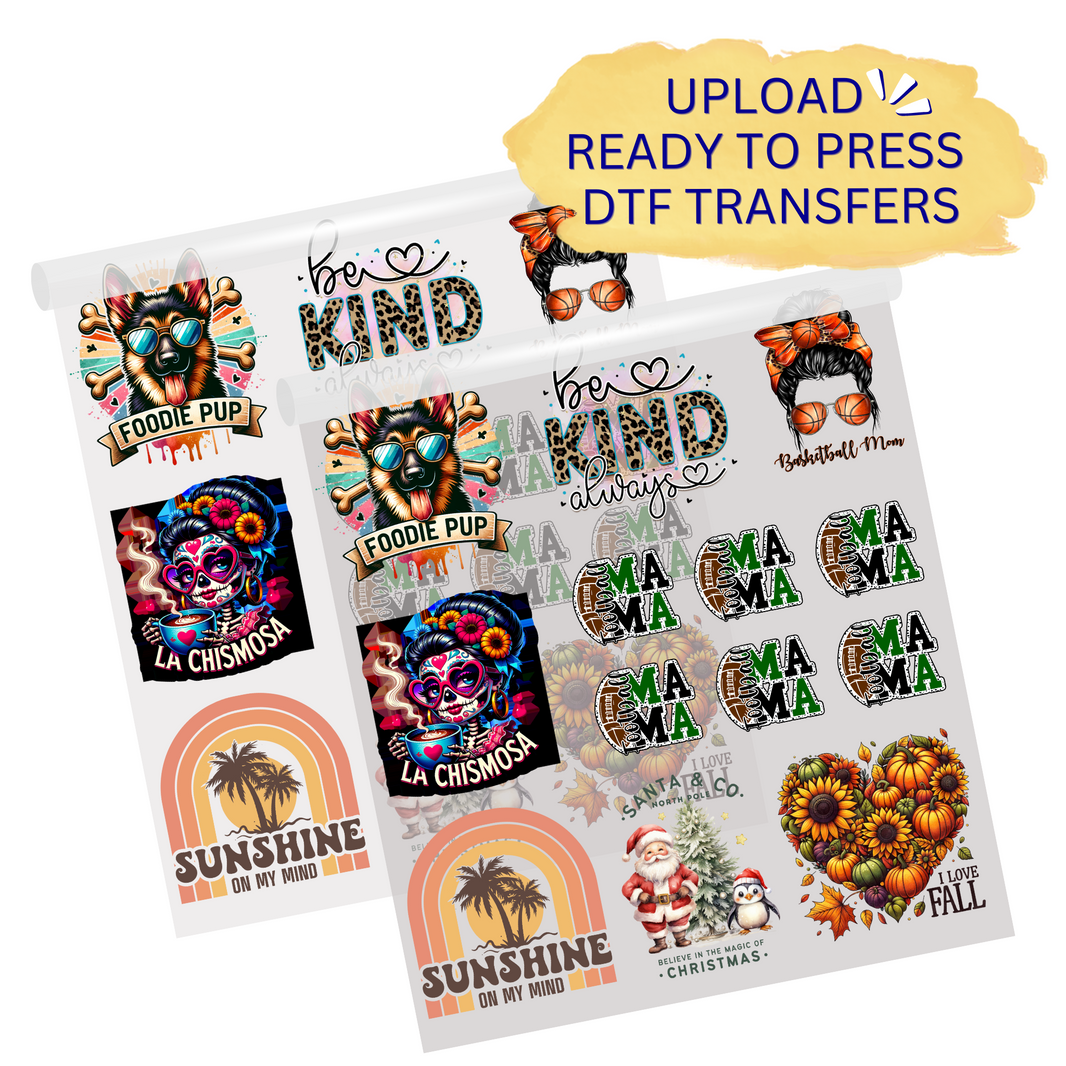 Custom DTF Transfers & Gang Sheets | ILTEX Transfers